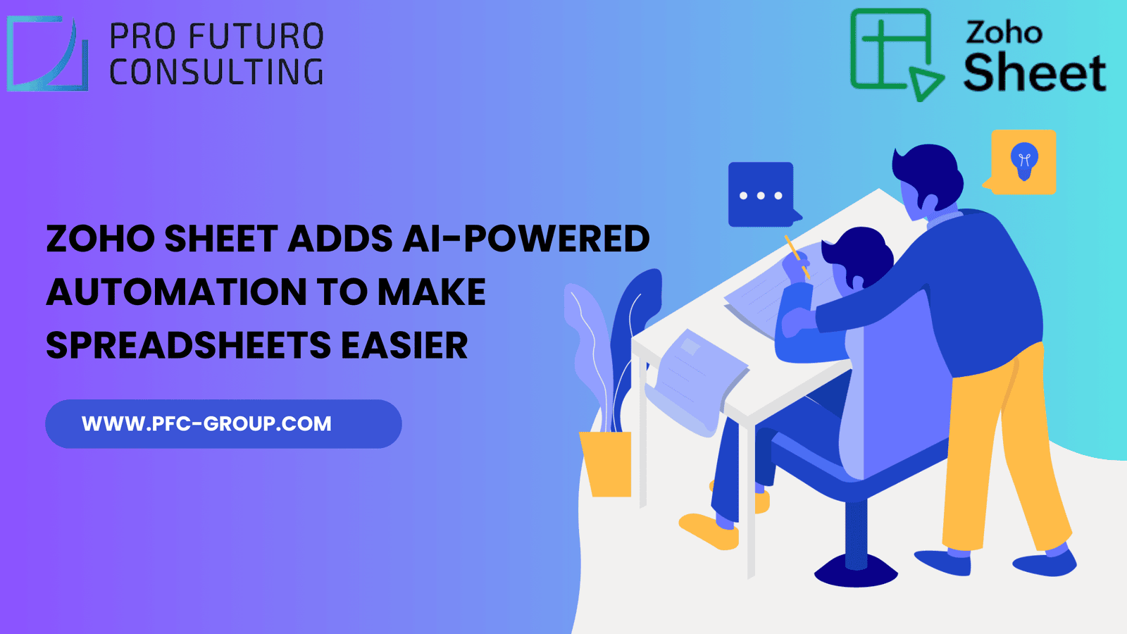 Zoho Sheet Adds AI-Powered Automation to Make Spreadsheets Easier | Pro ...
